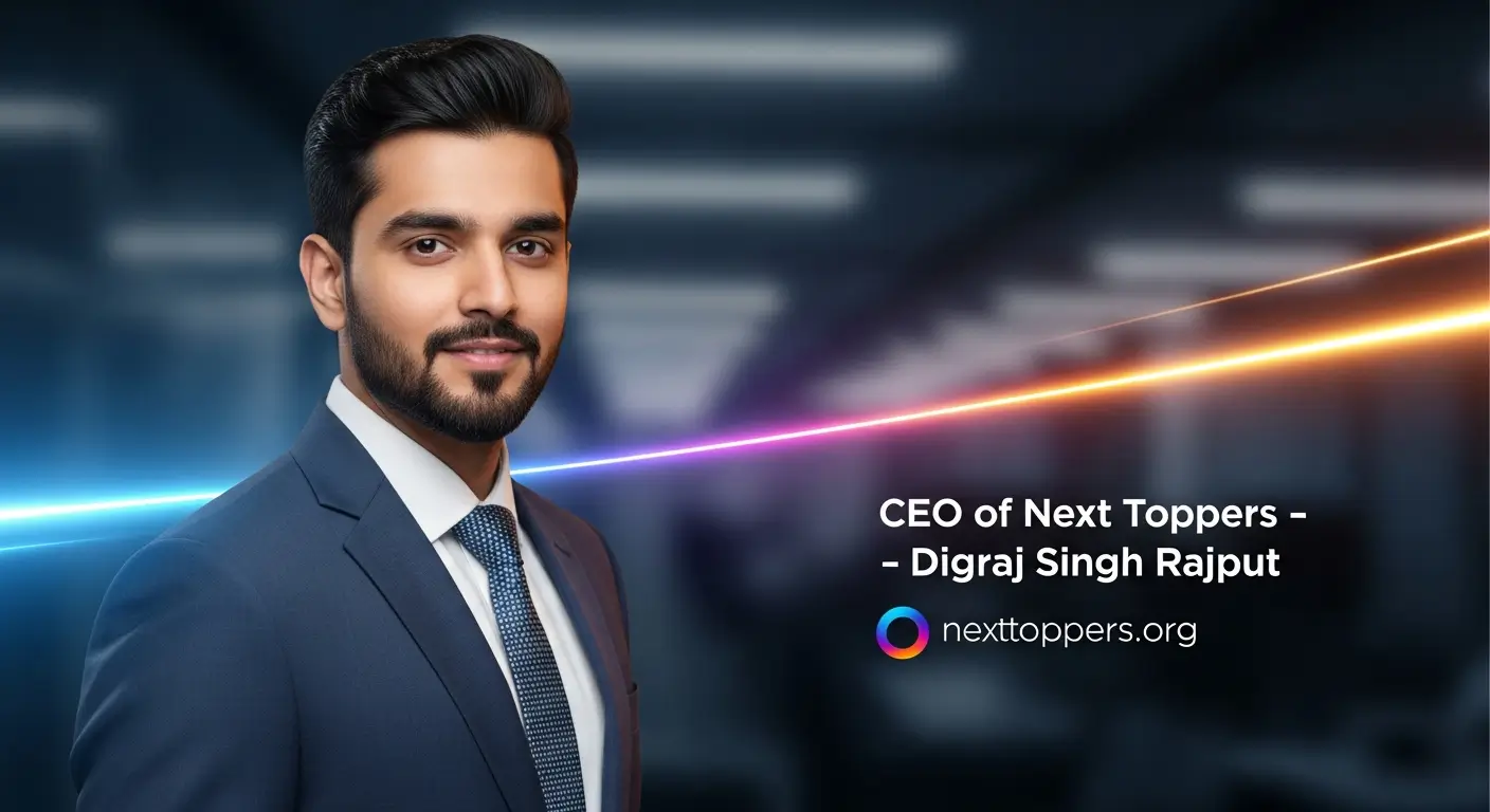 CEO of Next Toppers – Digraj Singh Rajput
