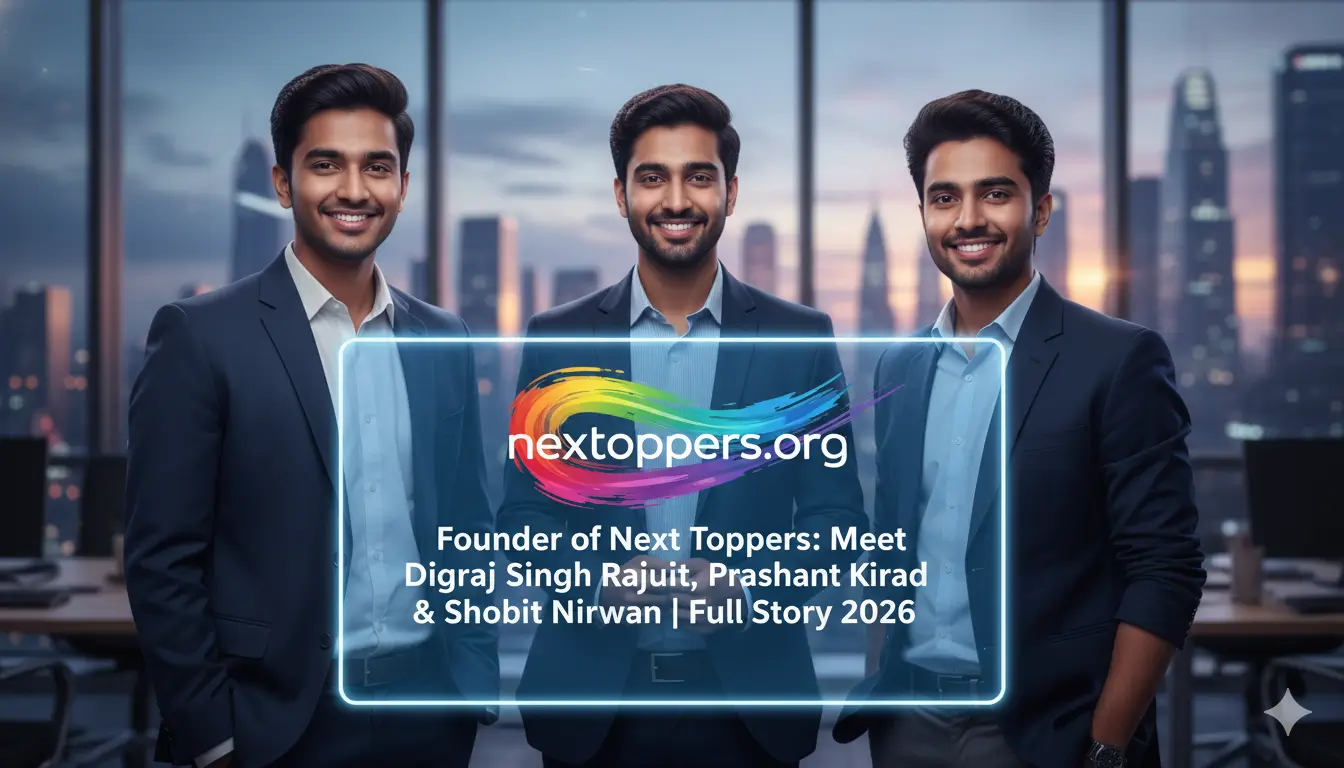 Discover the inspiring story of the founders of Next Toppers – Digraj ...